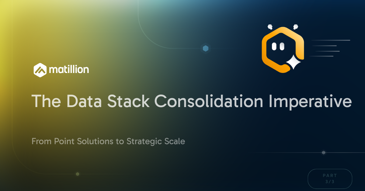 The Data Stack Consolidation Imperative: From Point Solutions to…