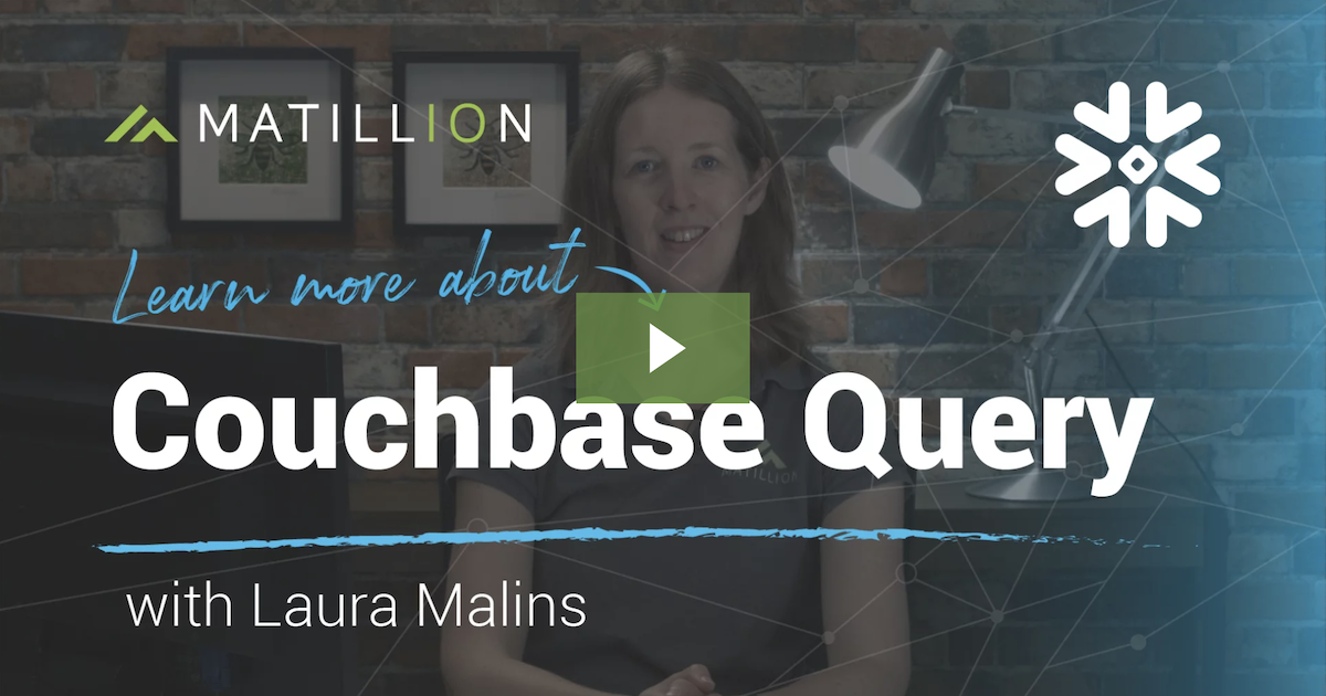 Using the Couchbase Query component in Matillion ETL for Snowflake