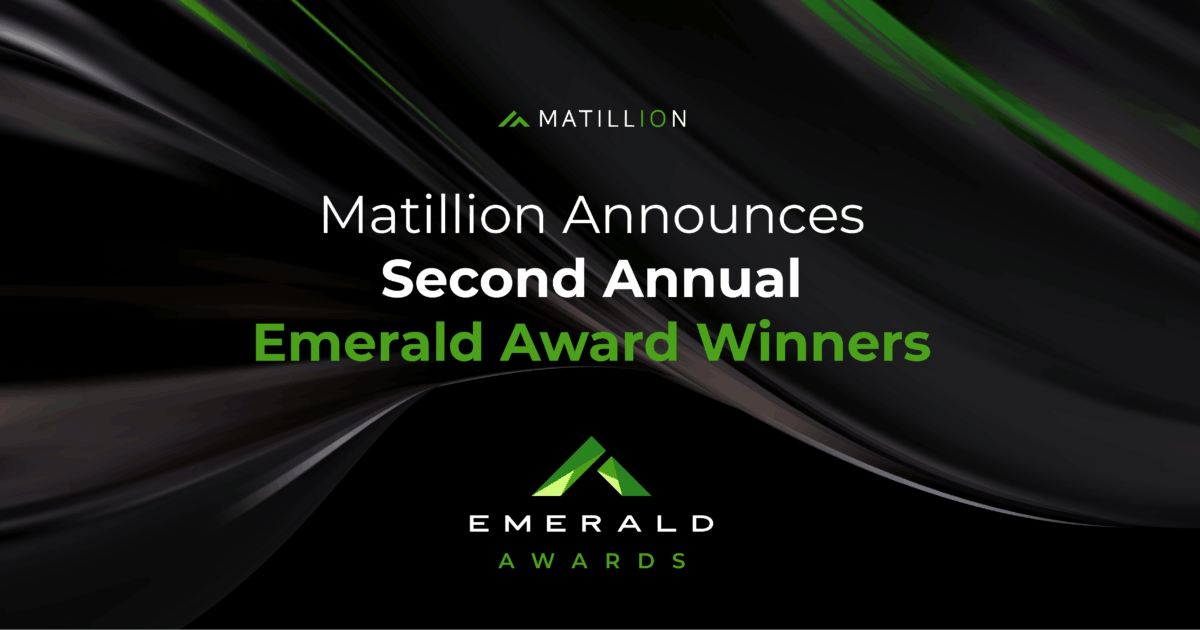 Matillion Announces Winners of Second Annual Emerald Awards,…