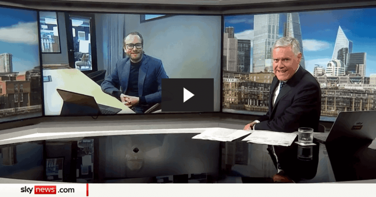 Matthew Scullion on Ian King Live, Sky News