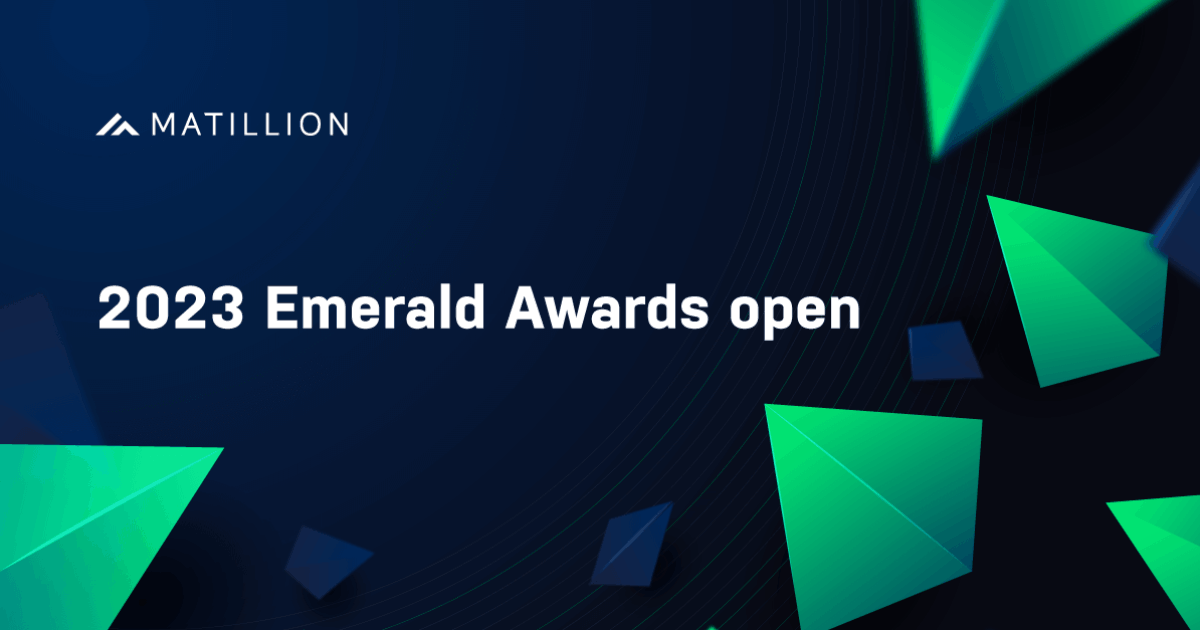 Submit your story to the 2023 Customer Emerald Awards