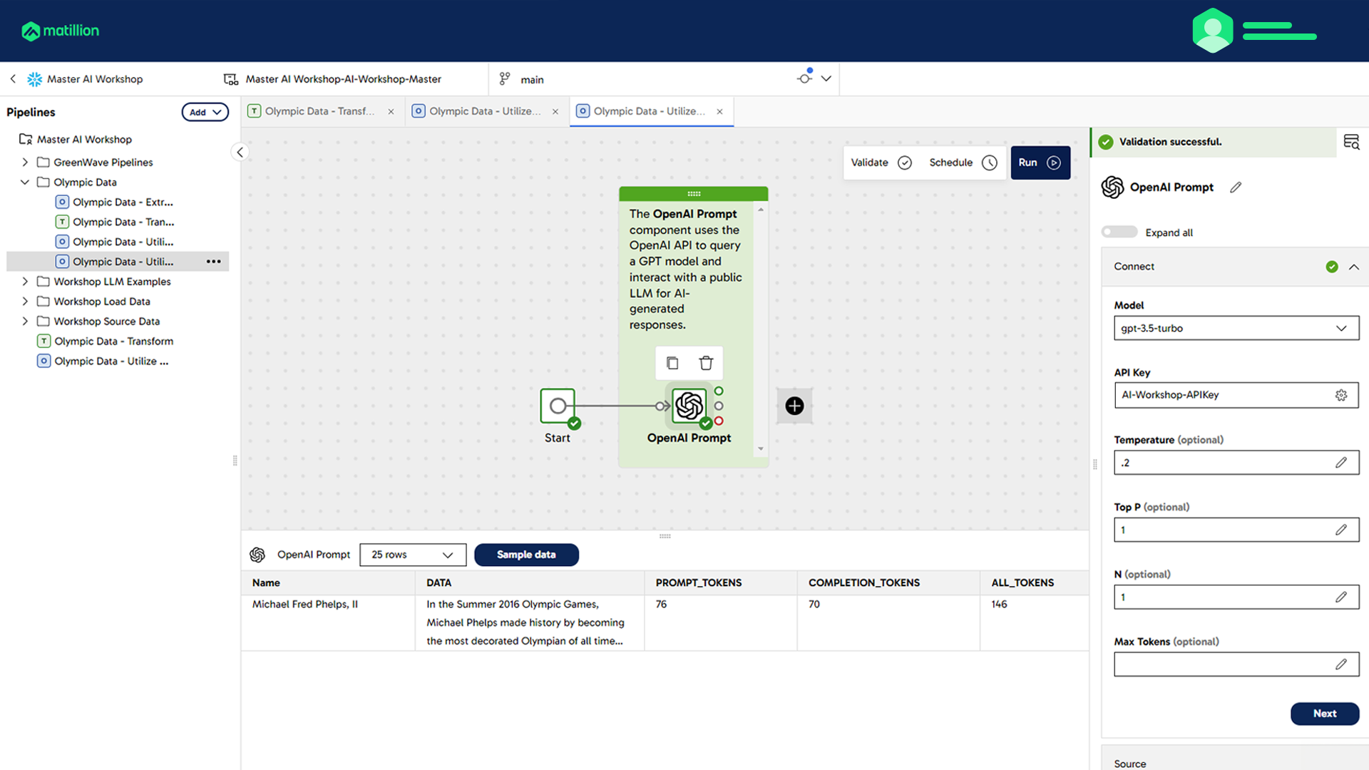 Generative AI Pipeline Platform for Data Engineers | Matillion