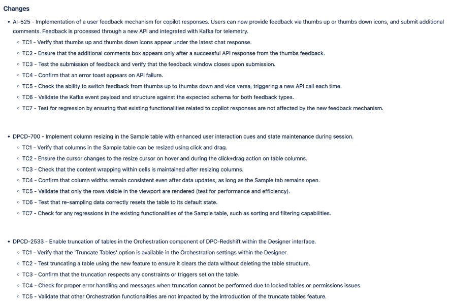 Matillion's AI-Driven Test Plan Generator