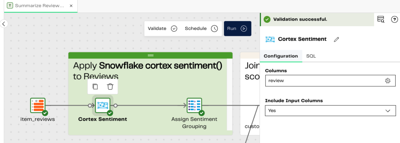 AI integrations in Matillion Data Productivity Cloud Designer